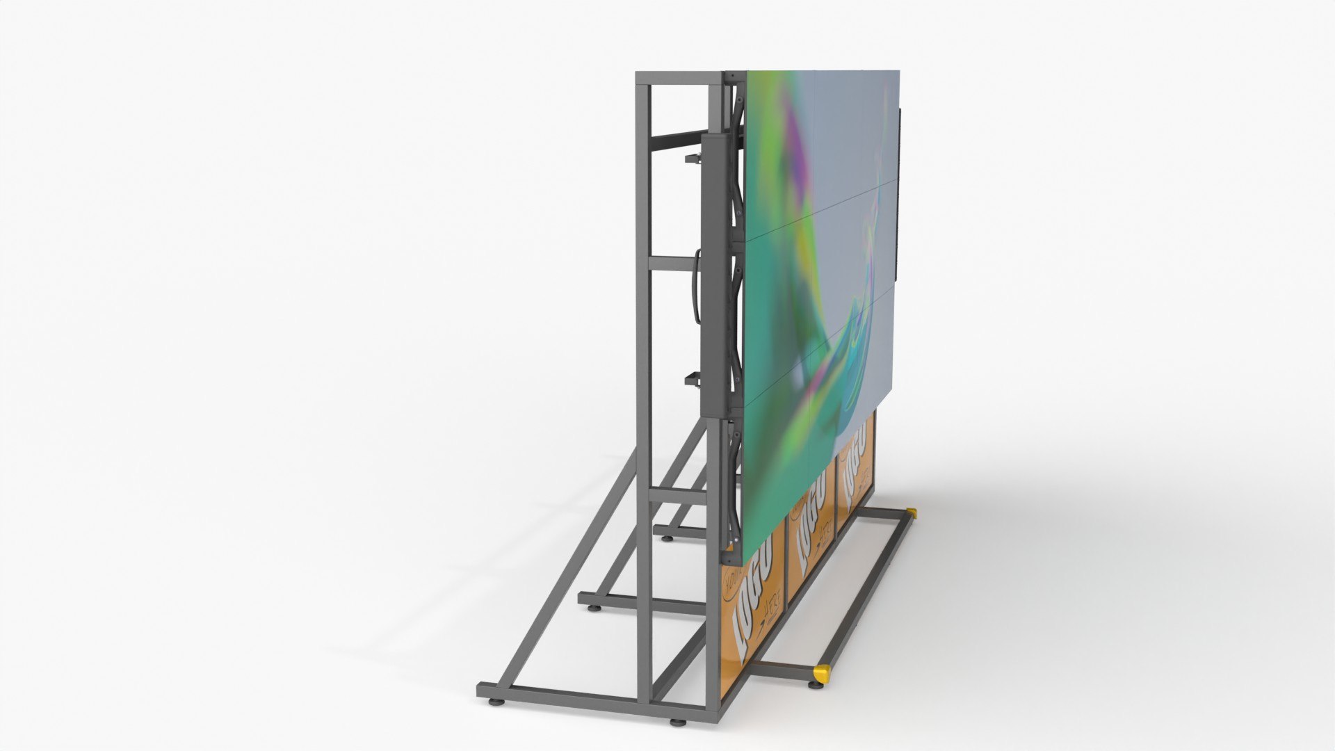 3D Model LCD Wall Single Panel - TurboSquid 2276515
