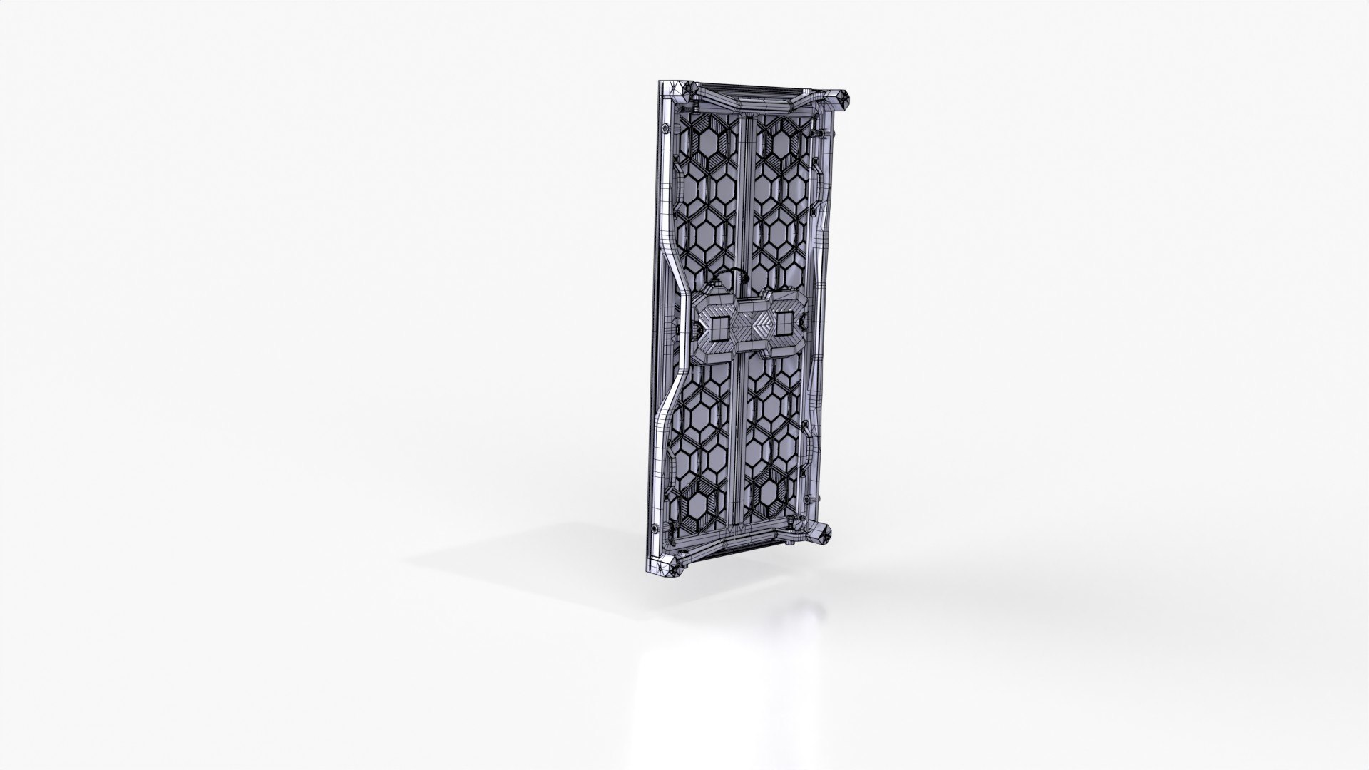 3D Model LCD Wall Single Panel - TurboSquid 2276515