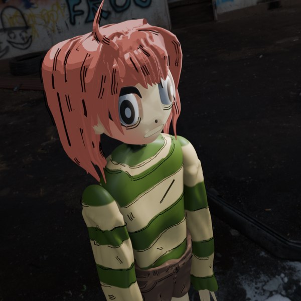 modelo 3d CHARA - TurboSquid 2410305