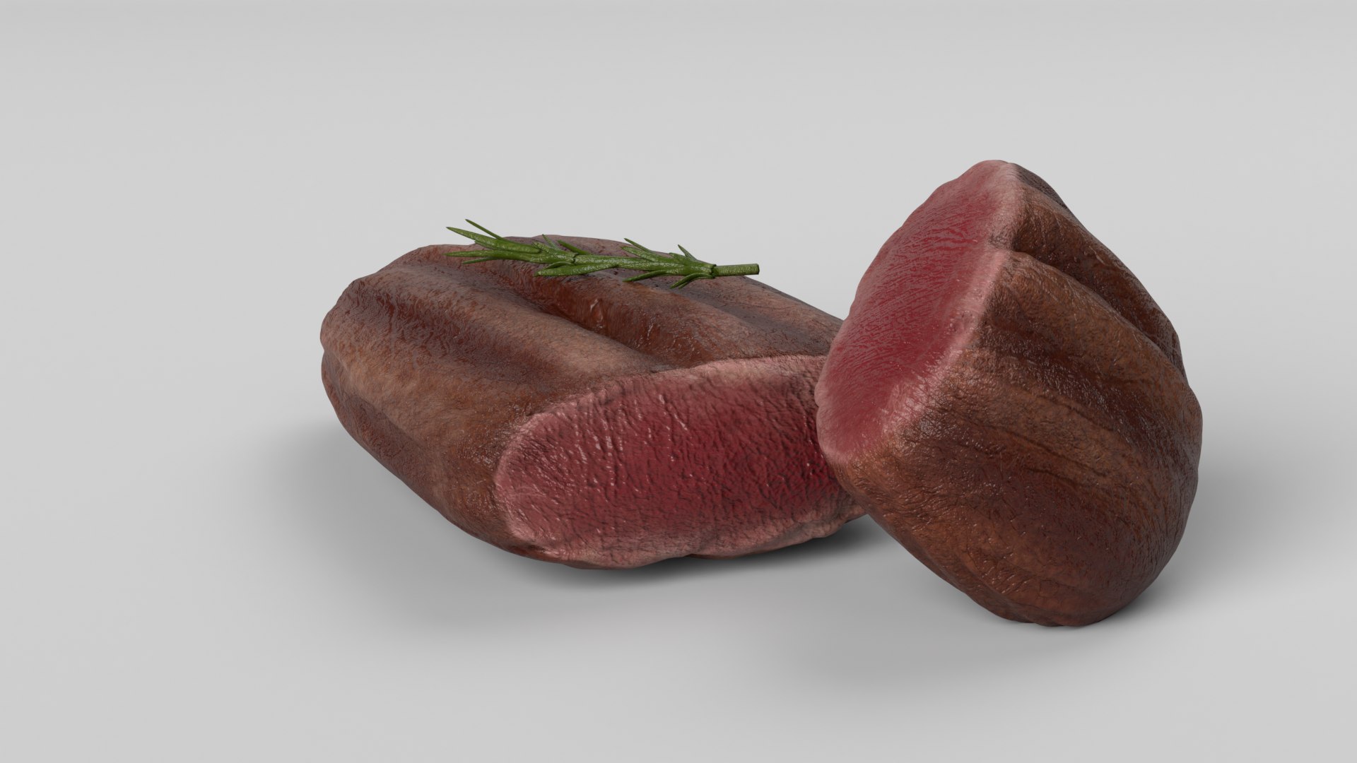3D Model Steak Pbr - TurboSquid 1577957