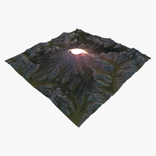 화산 현장 02 3D 모델 - TurboSquid 1408047