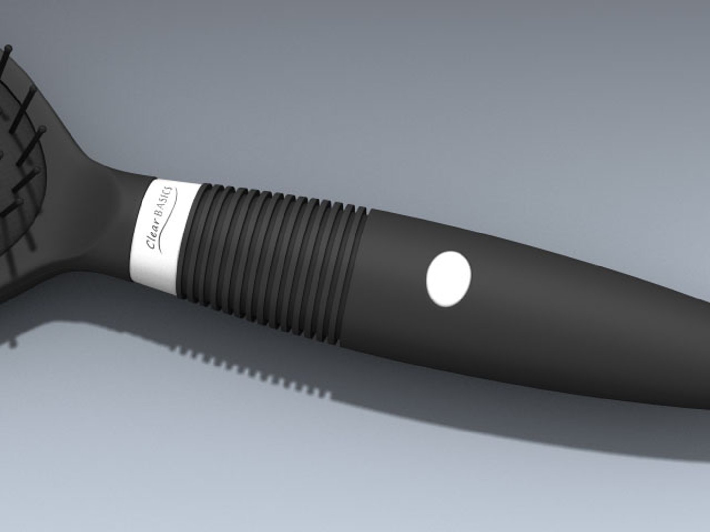 Hair Brush 3d Model