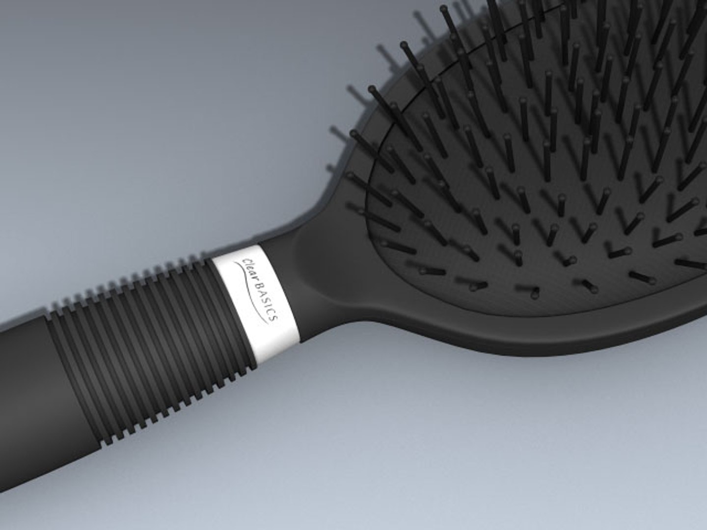 Hair Brush 3d Model