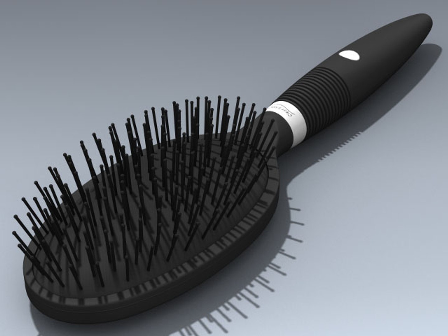 Hair Brush 3d Model
