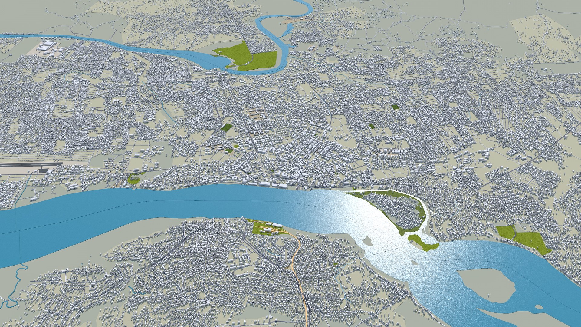 Kisangani Congo 3D - TurboSquid 2100446