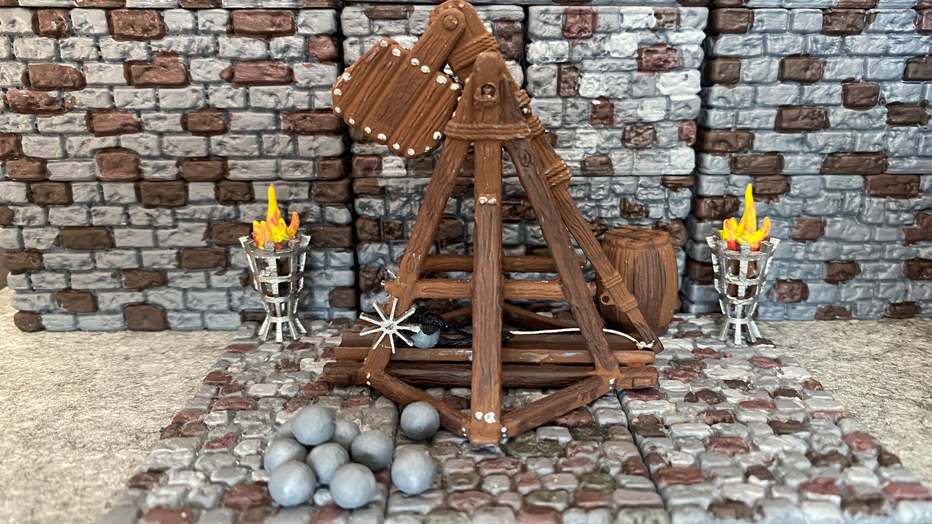 3D Siege Machine Trebuchet Model - TurboSquid 2320183
