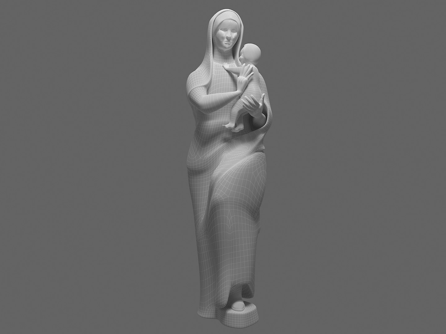 3D Madonna Del Sasso 3D Statue Model - TurboSquid 2156152