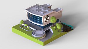 3D Architecture-Avenger Models | TurboSquid