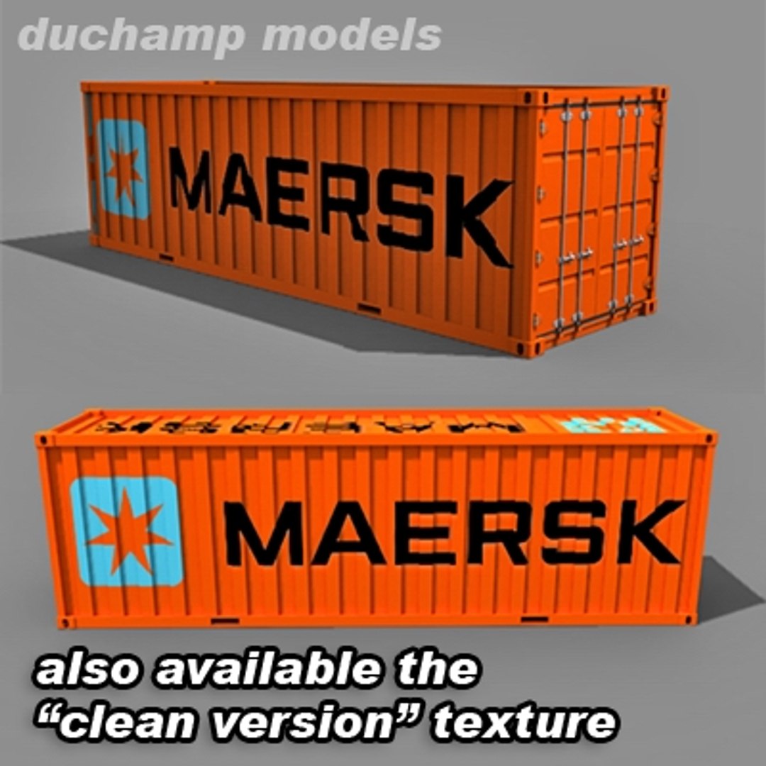 Iso Container 3d Model