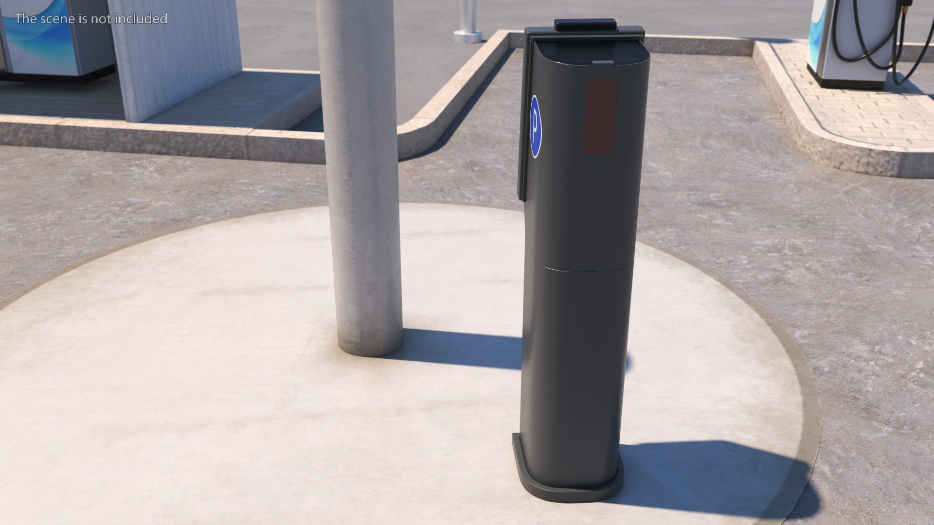 3D Digital Parking Meter Model - TurboSquid 2041023