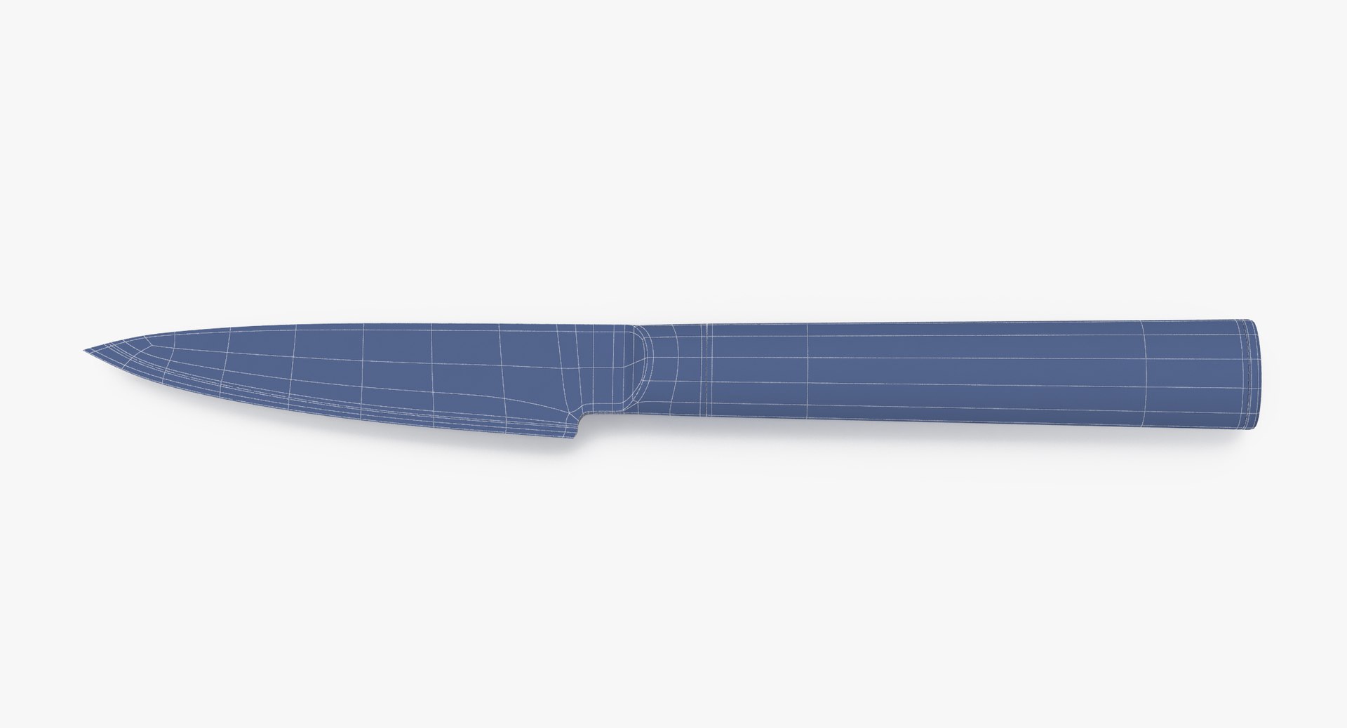 3d Japanese Knife 01 Model