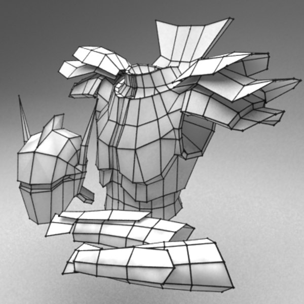 maya fantasy armor set 2