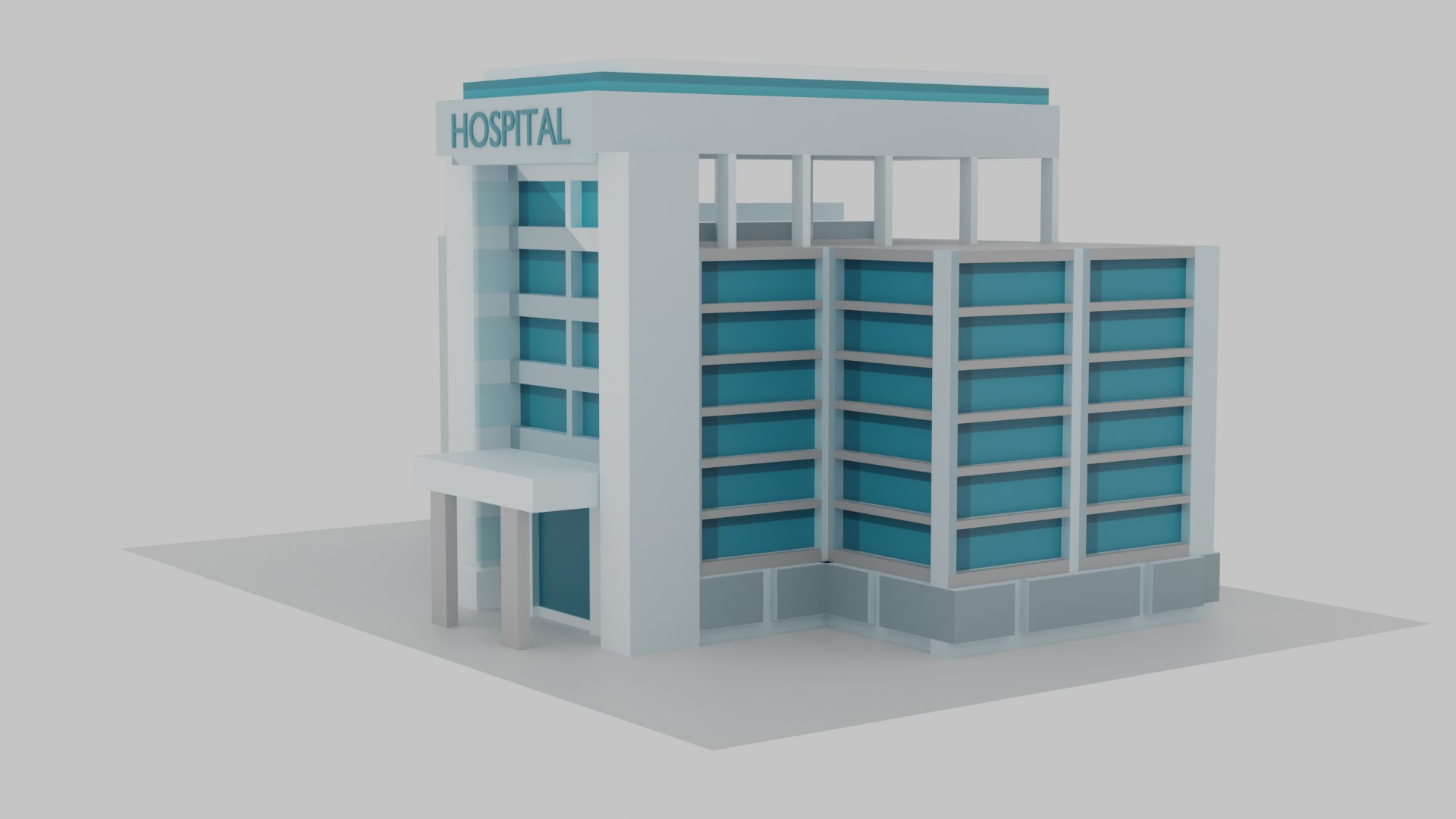 3D Hospital model - TurboSquid 2132183
