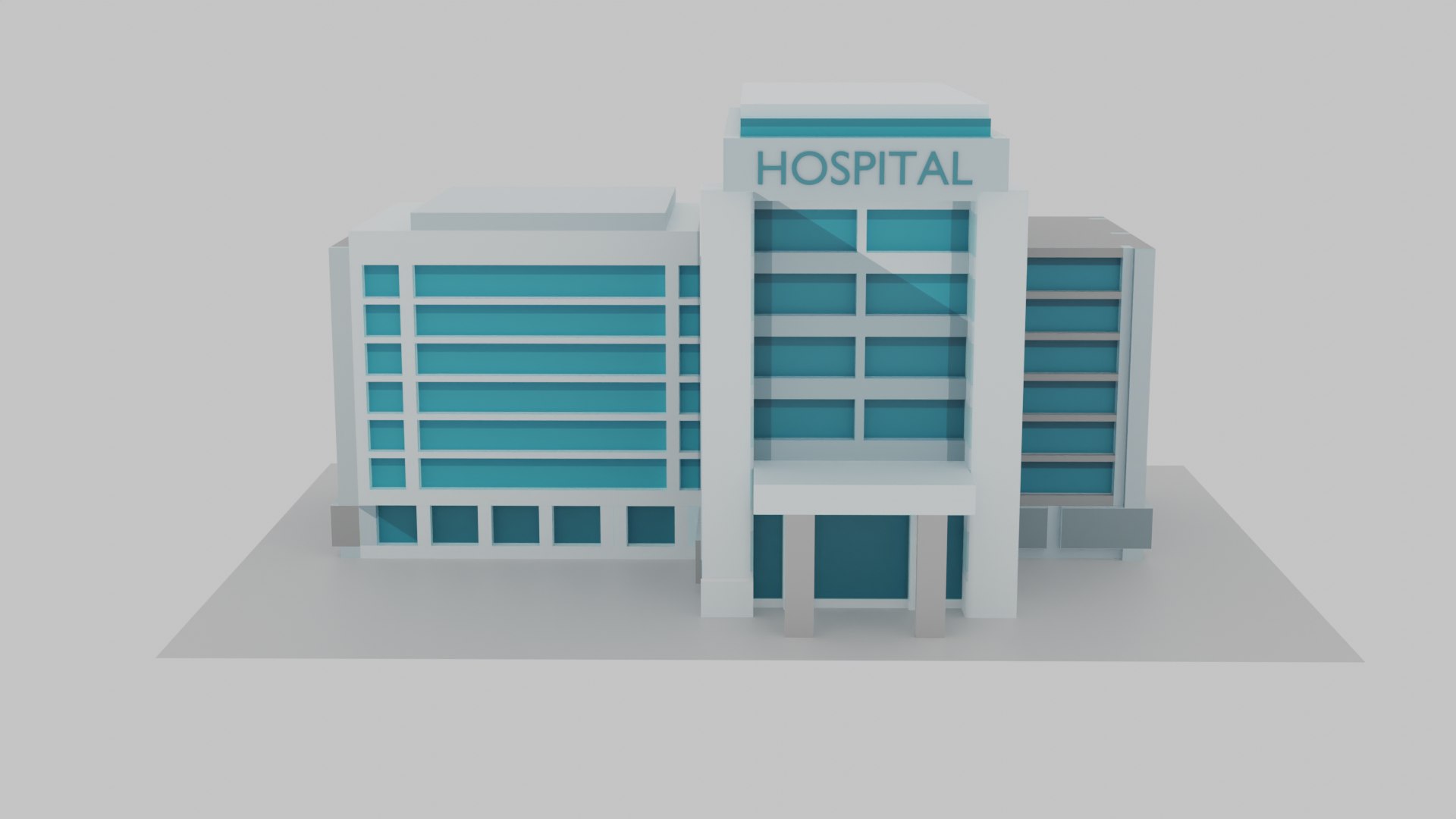 3D Hospital model - TurboSquid 2132183