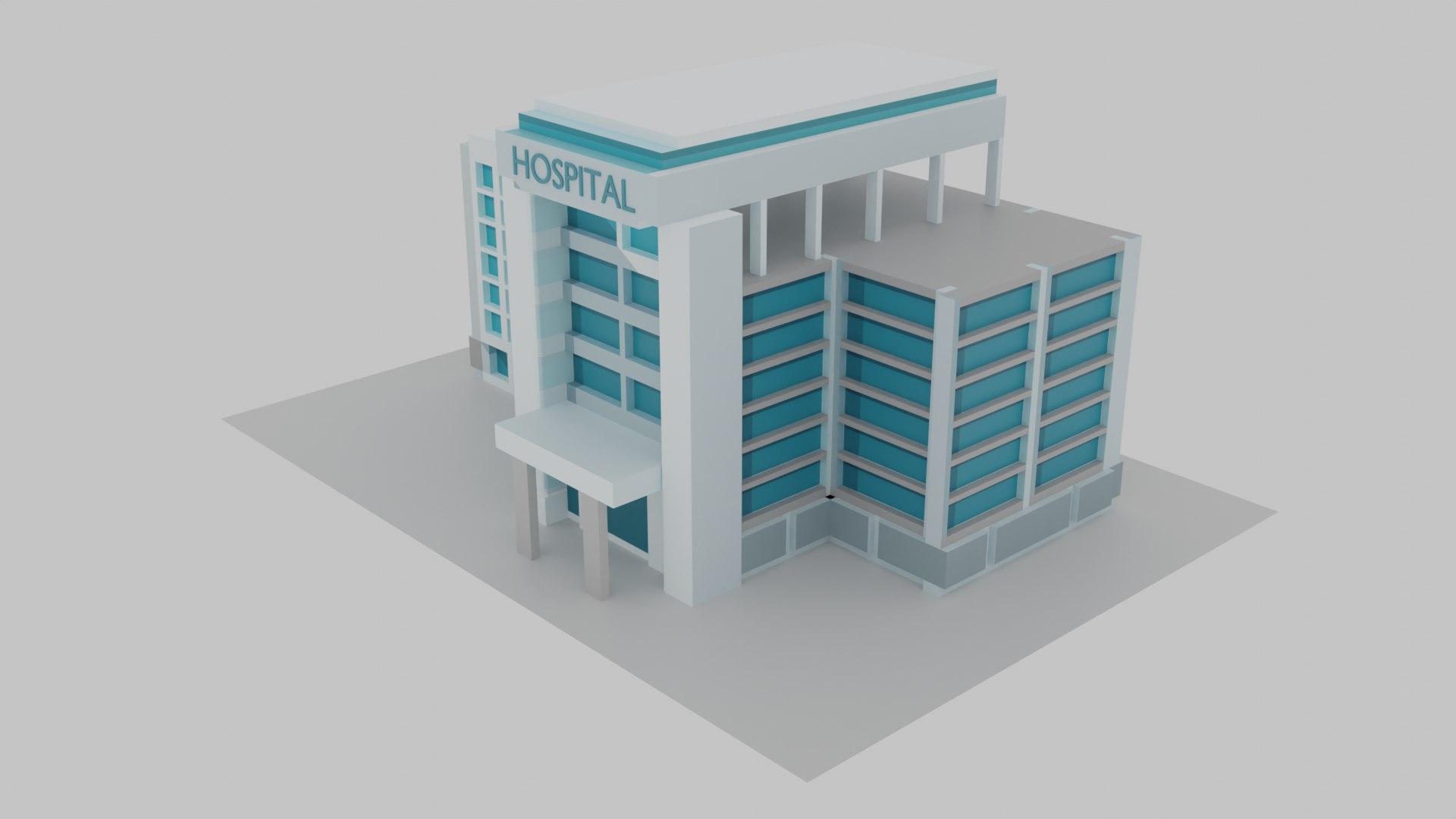 3D Hospital model - TurboSquid 2132183