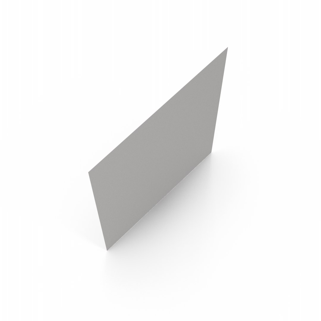 Letter Paper Model - TurboSquid 2271648