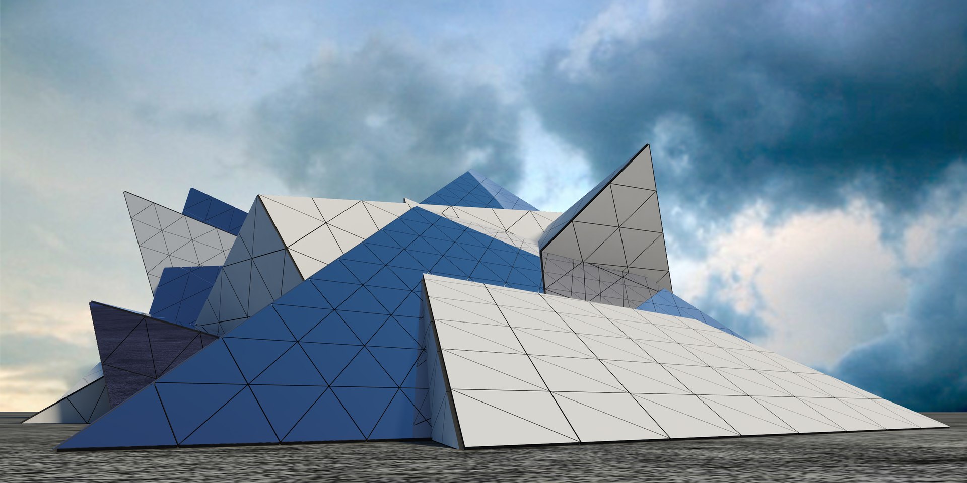 Modern Building Model - TurboSquid 1288497