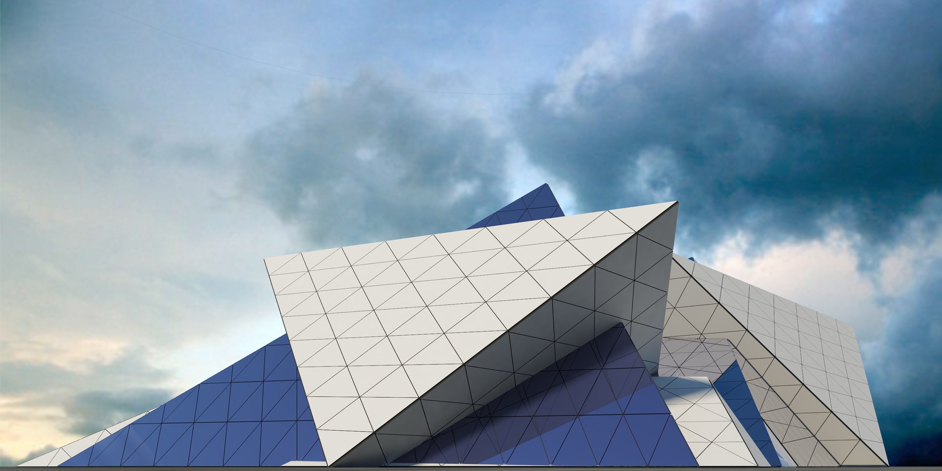 Modern Building Model - TurboSquid 1288497