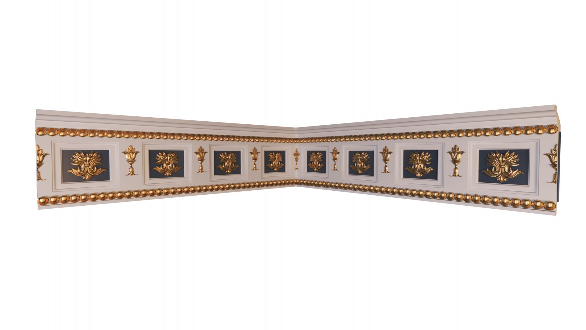 3D Corniche Design Ceiling Model - TurboSquid 1770948