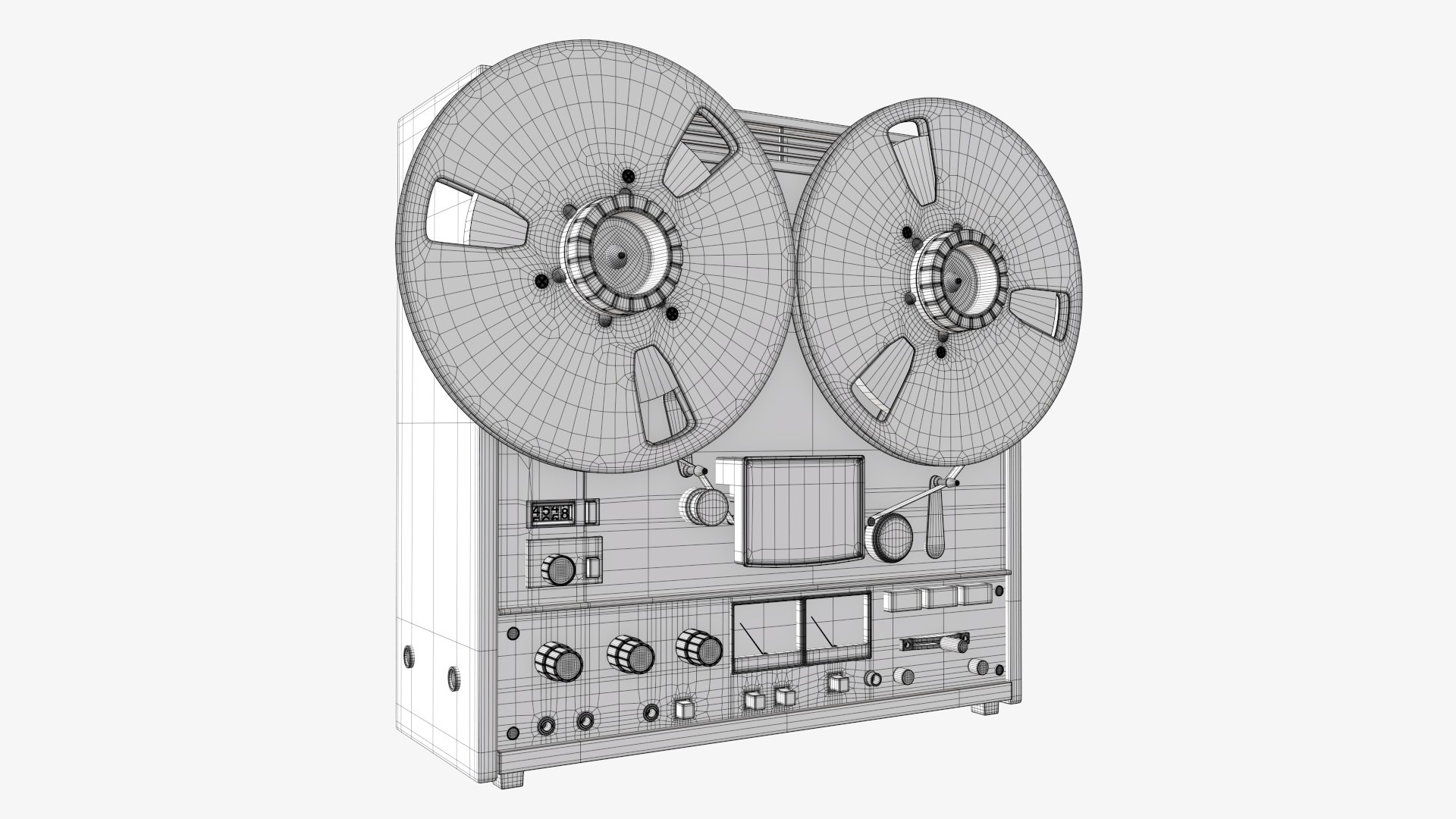 Tape Recorder 3D Model - TurboSquid 1666850