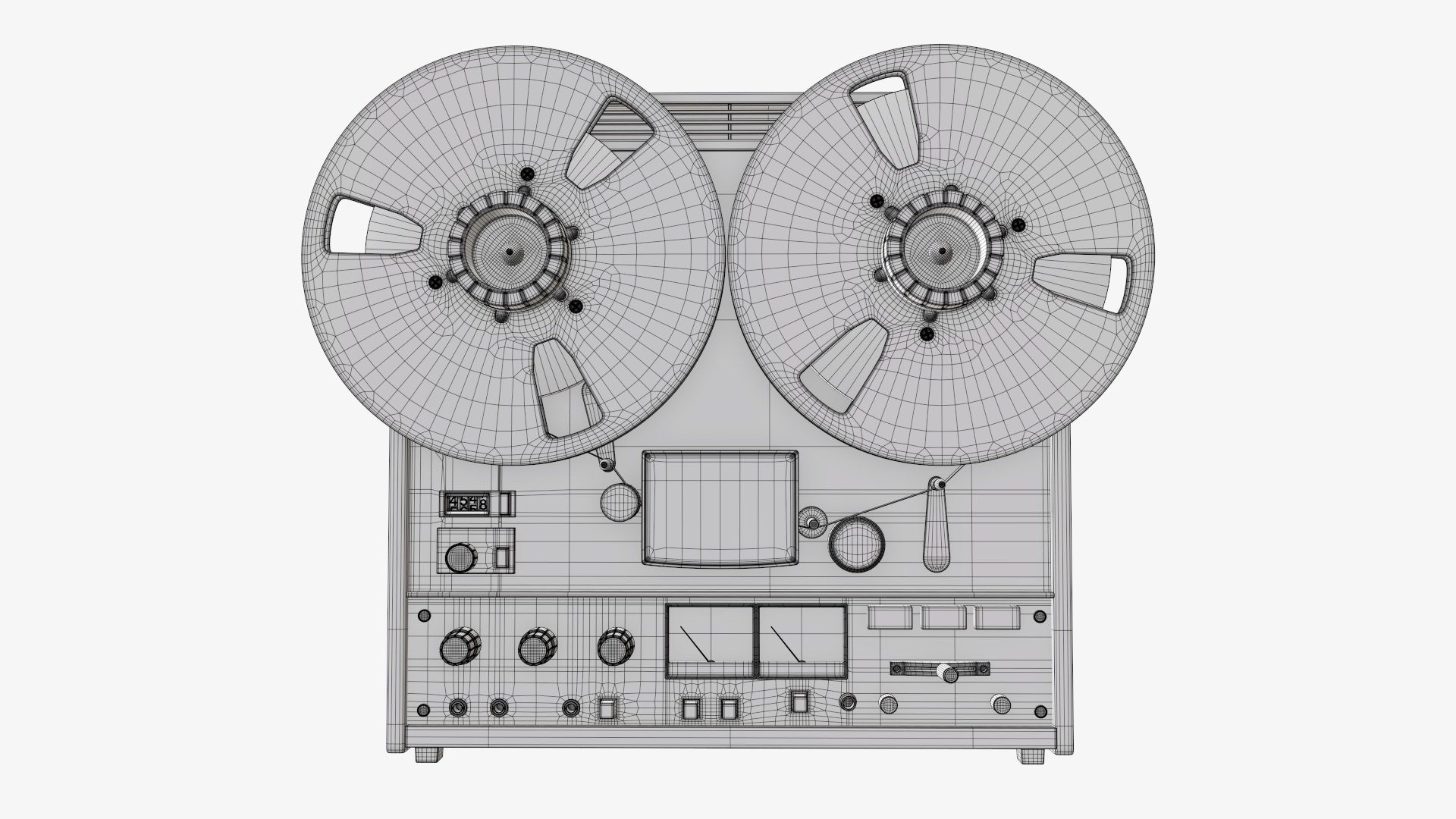 Tape Recorder 3D Model - TurboSquid 1666850