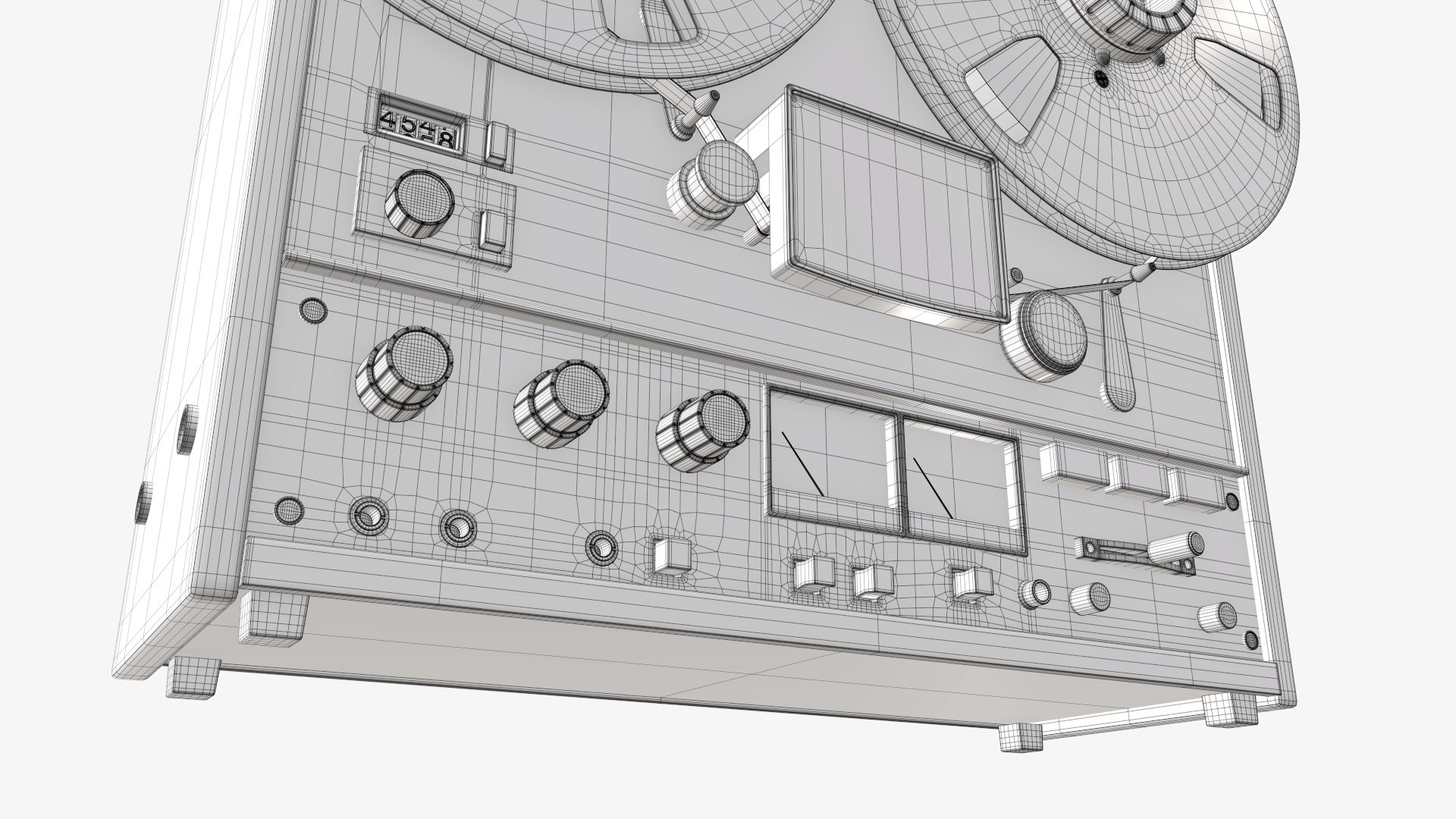 Tape Recorder 3D Model - TurboSquid 1666850