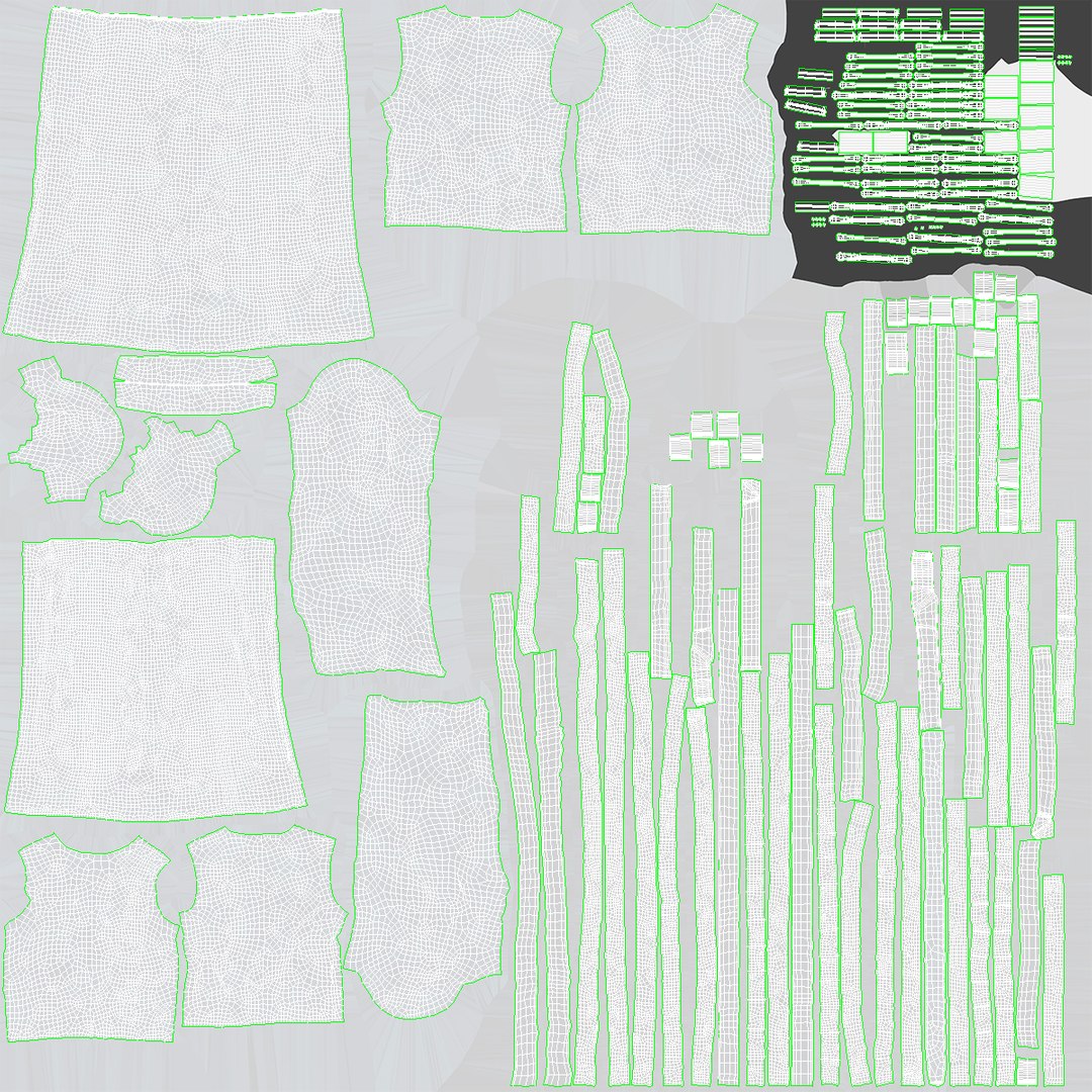 Straight Jacket 01 Model - TurboSquid 2063780