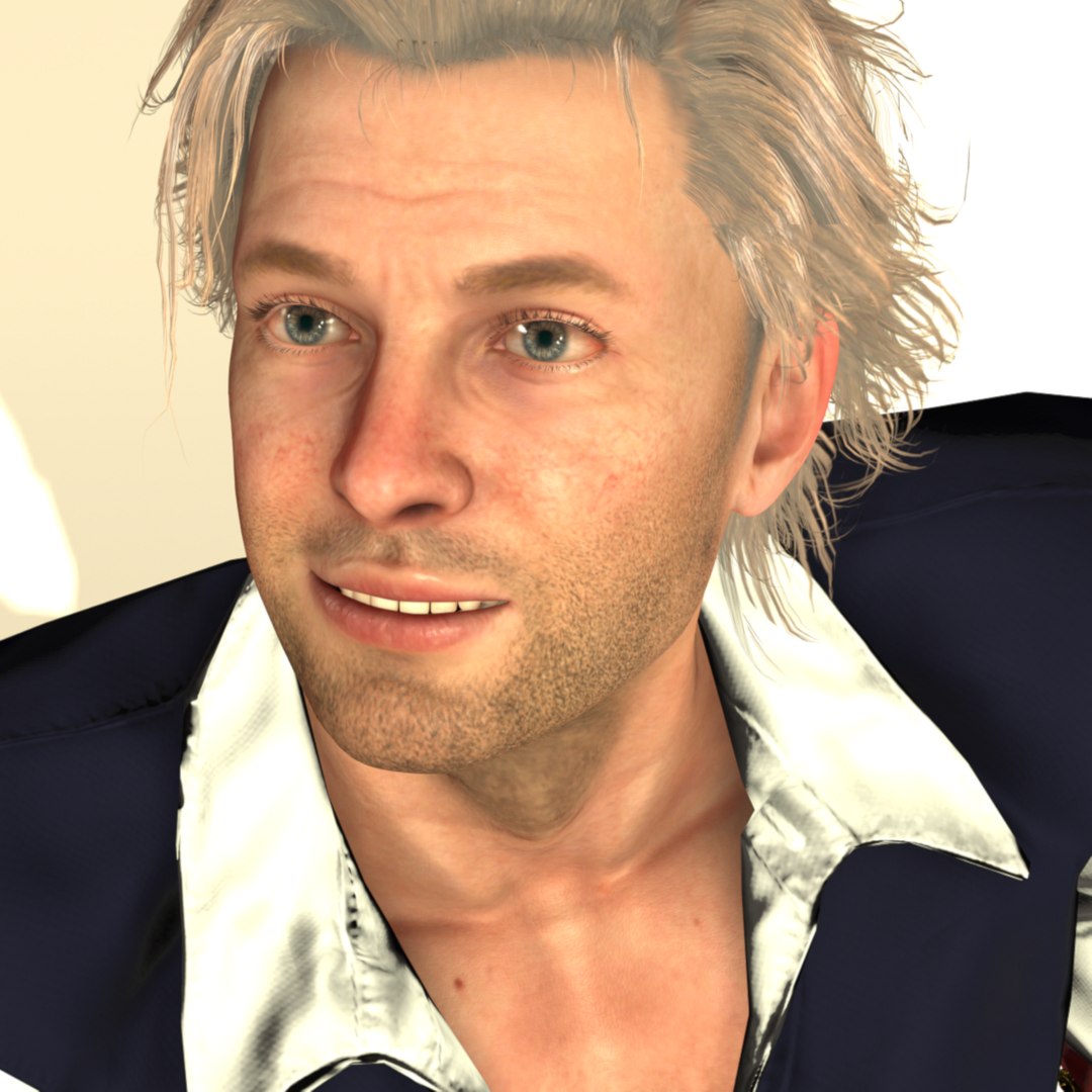 3D Model Realistic Johnnyhero Cw - TurboSquid 1520367