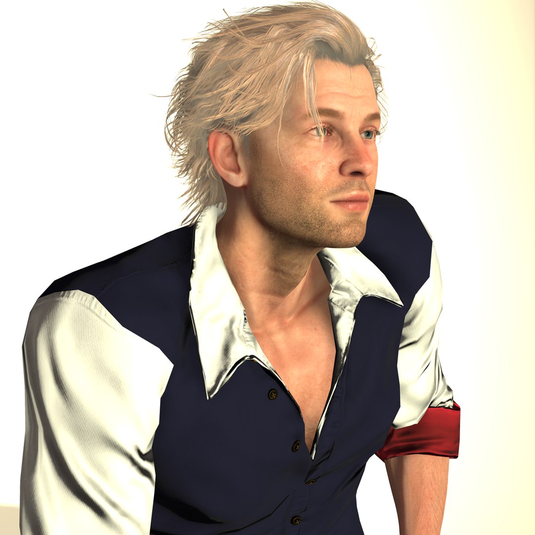 3D Model Realistic Johnnyhero Cw - TurboSquid 1520367