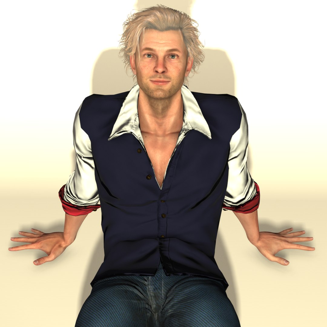 3D Model Realistic Johnnyhero Cw - TurboSquid 1520367