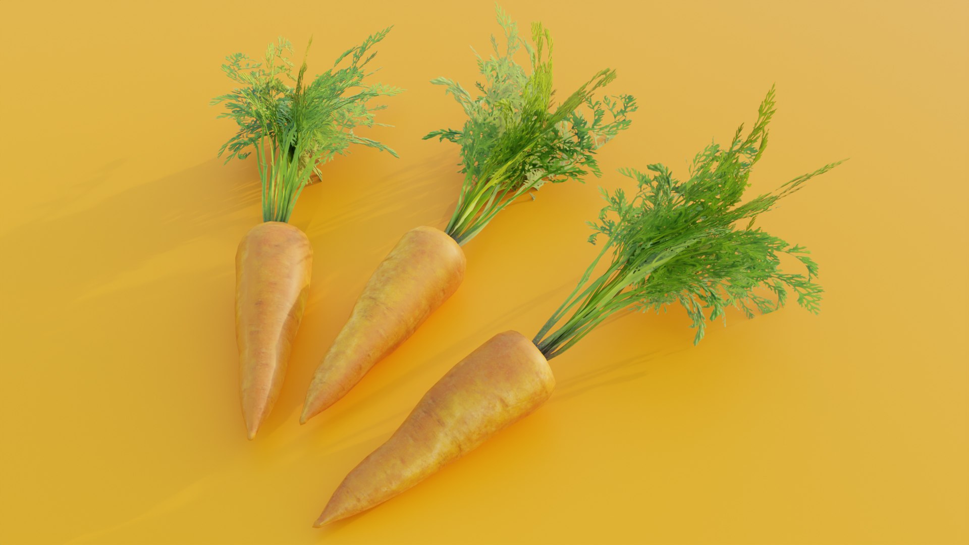 Carrot 3D Model - TurboSquid 2012703