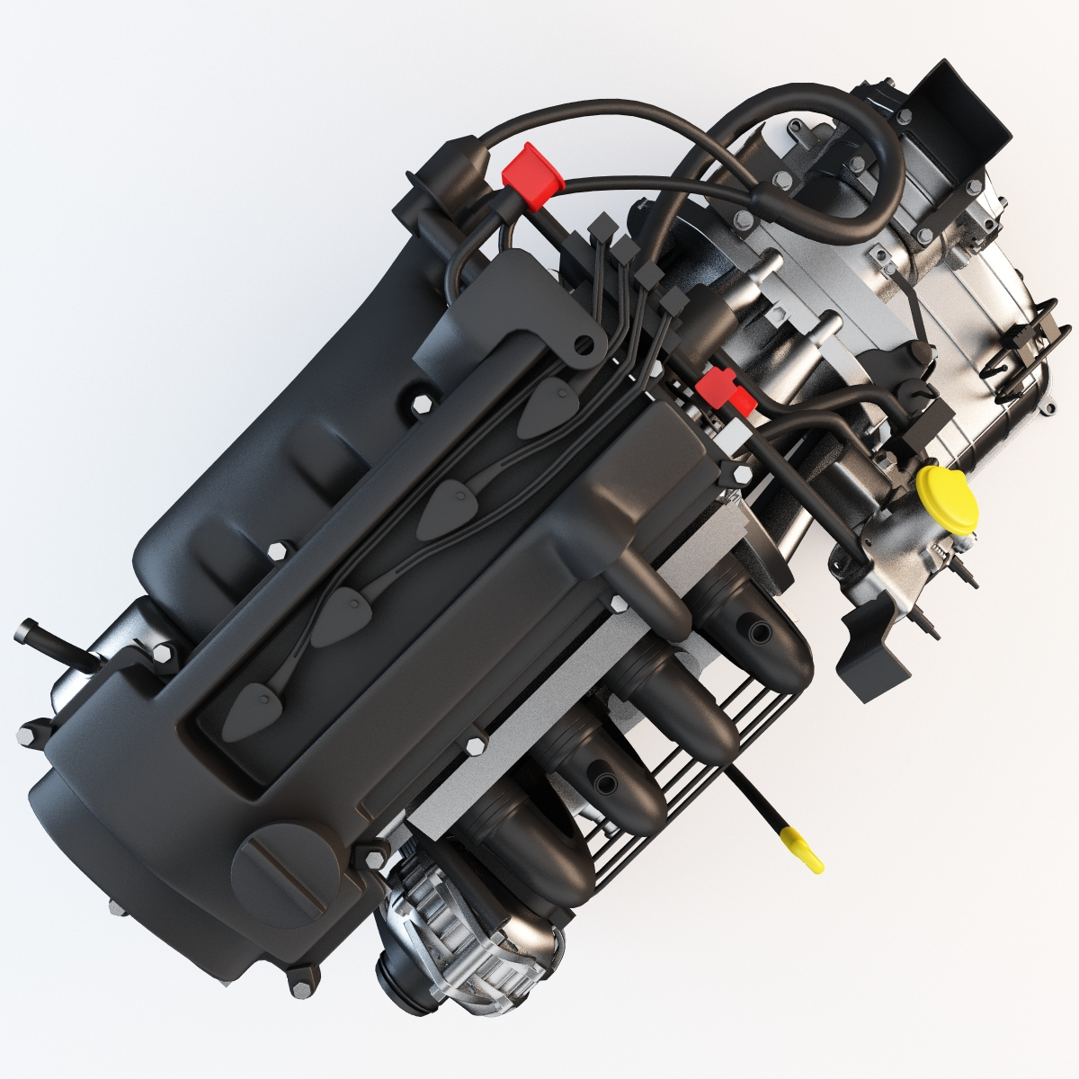 car engine 3d model