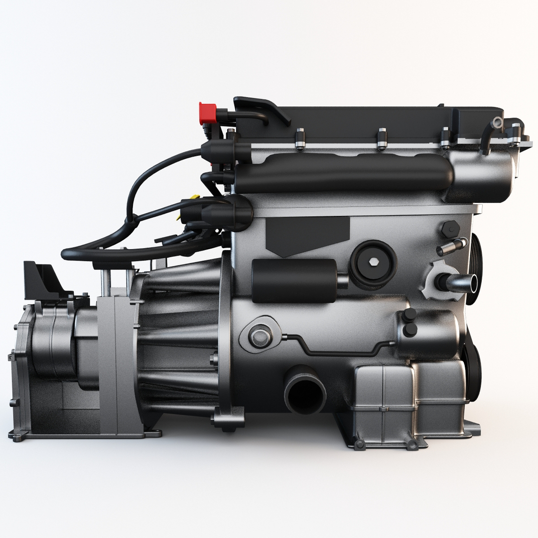 car engine 3d model