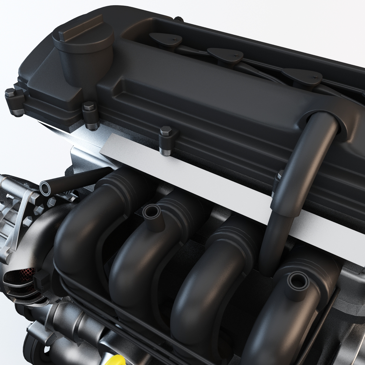 car engine 3d model