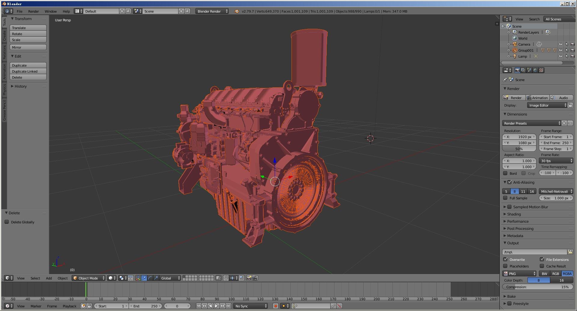 3D Engine Animations - TurboSquid 1427742