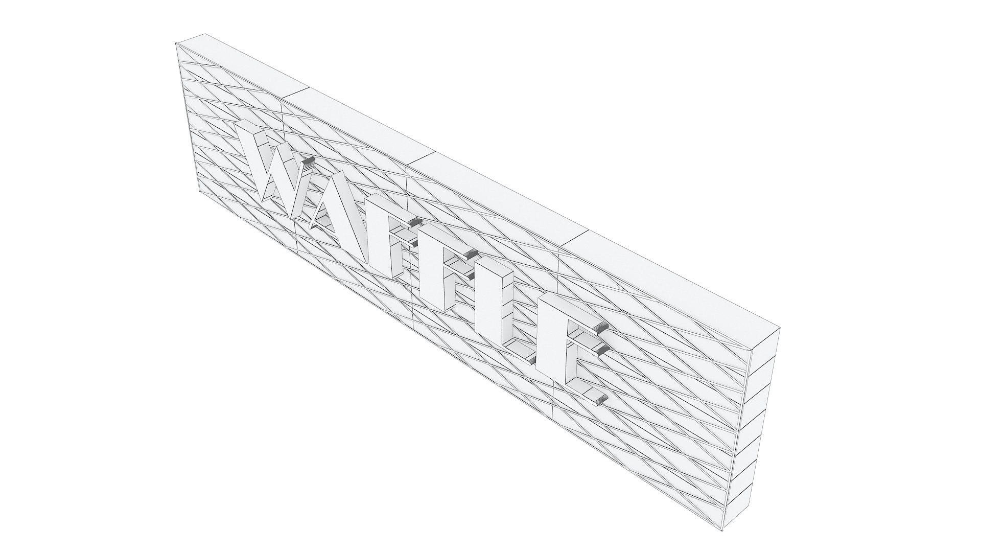 3D Advertising Signage 2 Model - TurboSquid 2029688