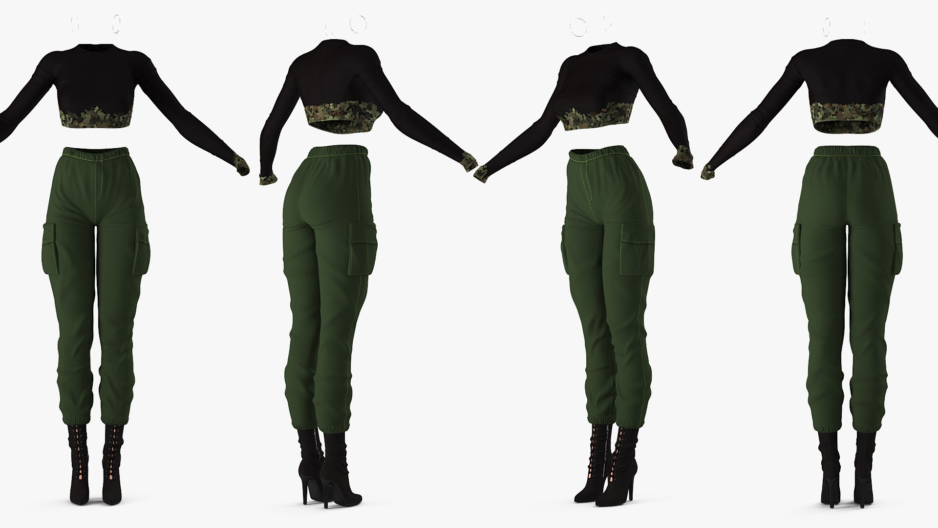 3D Women City Style Clothes - TurboSquid 1504042