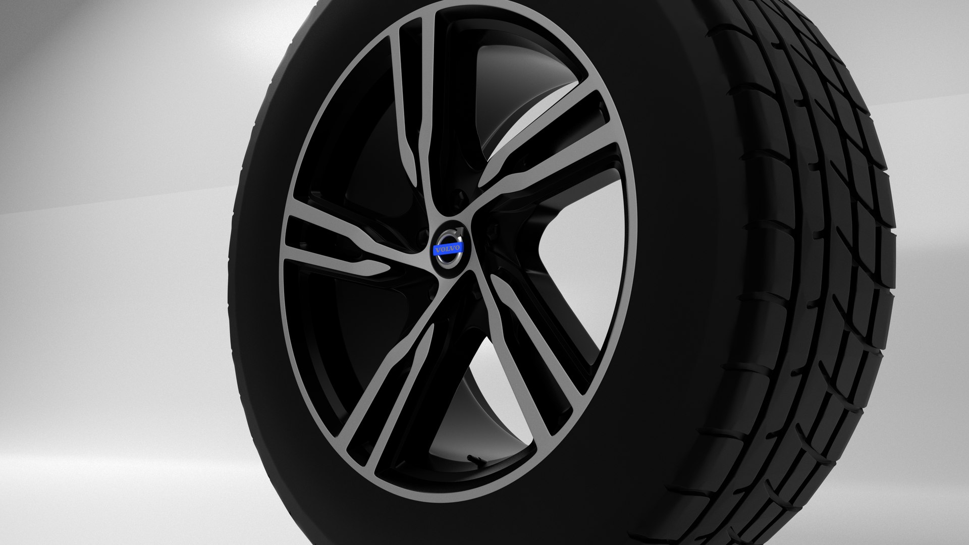 3D Xc60 R-design Wheel - TurboSquid 1380929