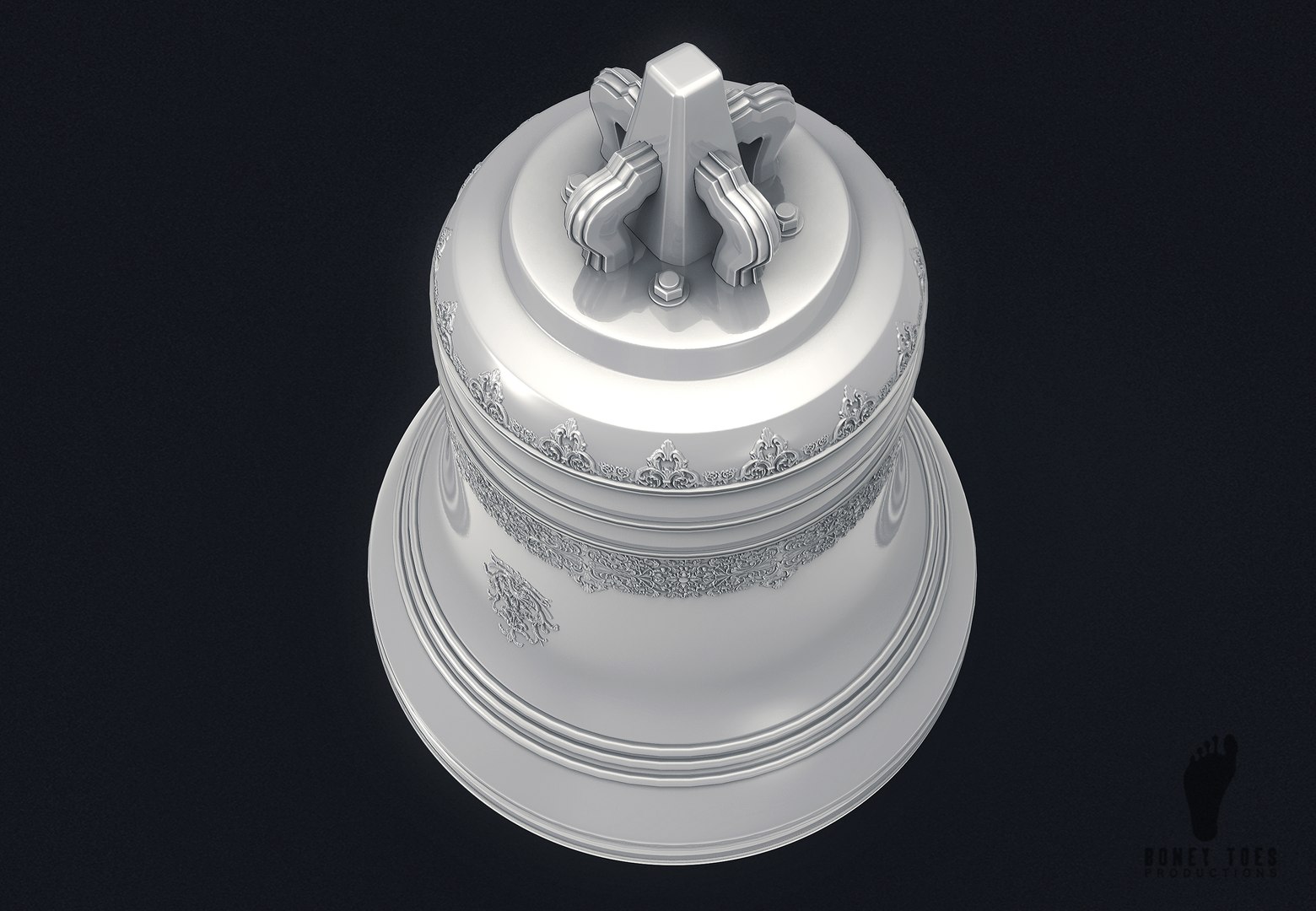 Decorative bell model - TurboSquid 1243689
