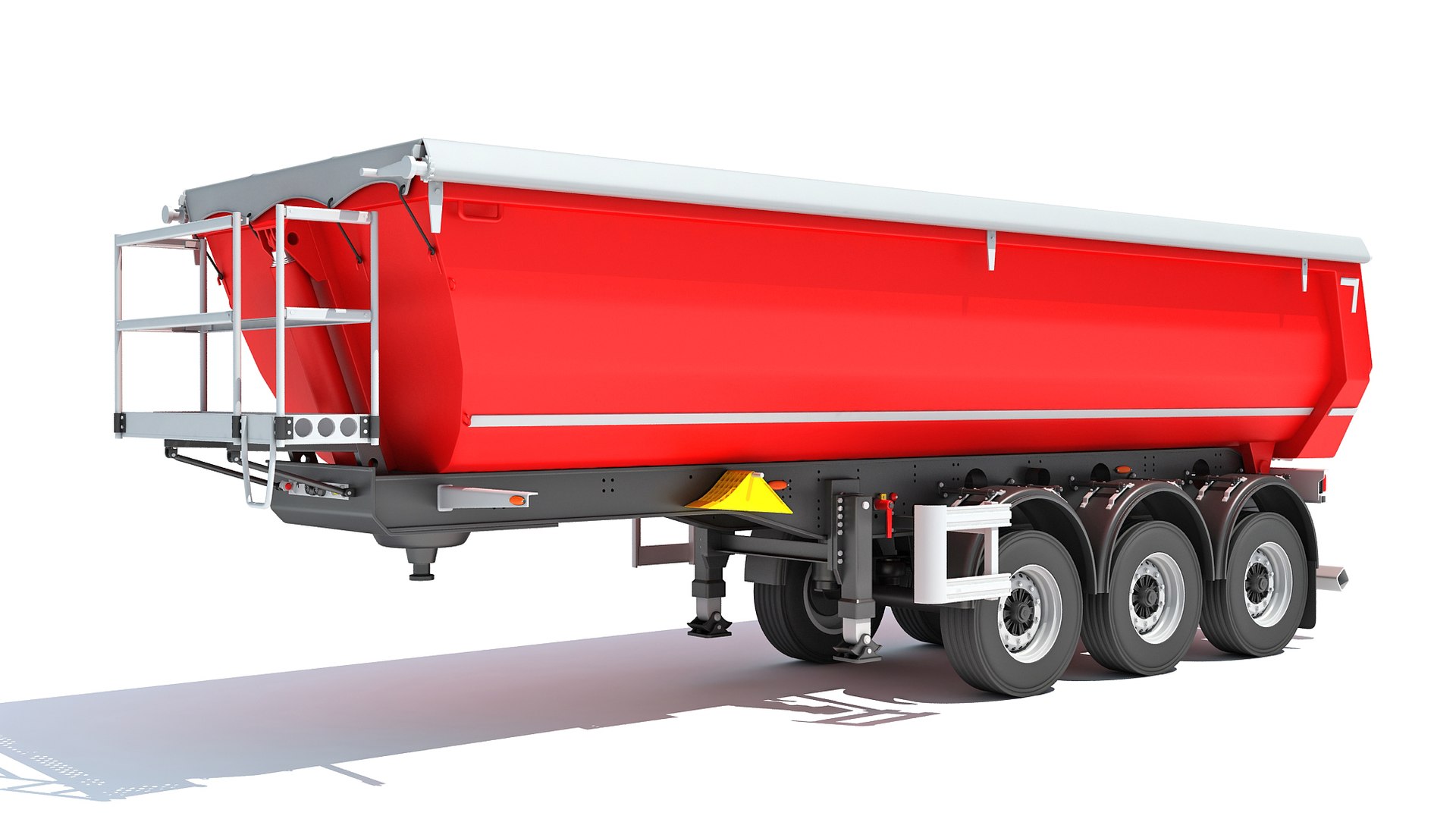 Farm Trailer 3D Model - TurboSquid 2142437
