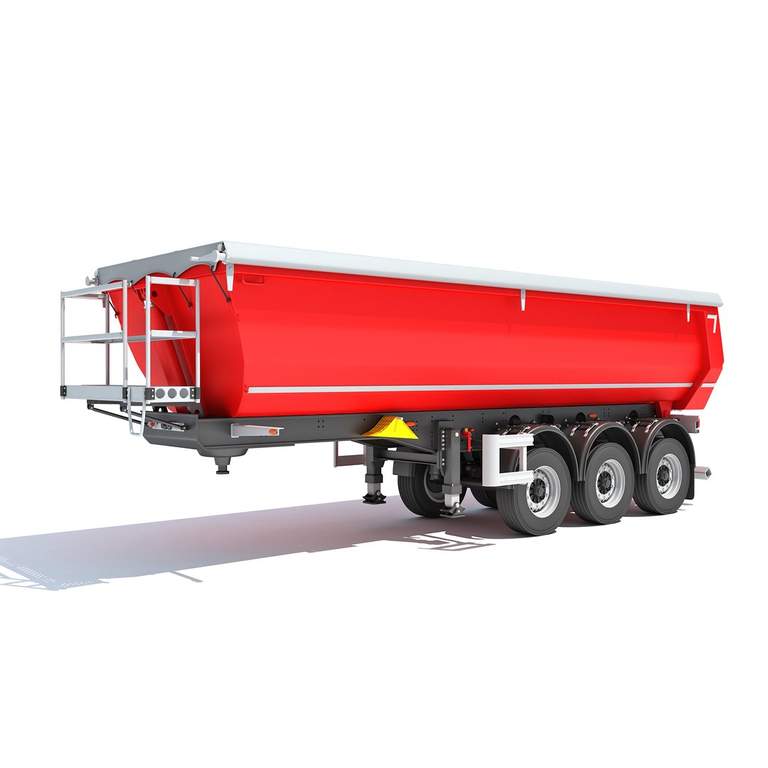 Farm Trailer 3D Model - TurboSquid 2142437