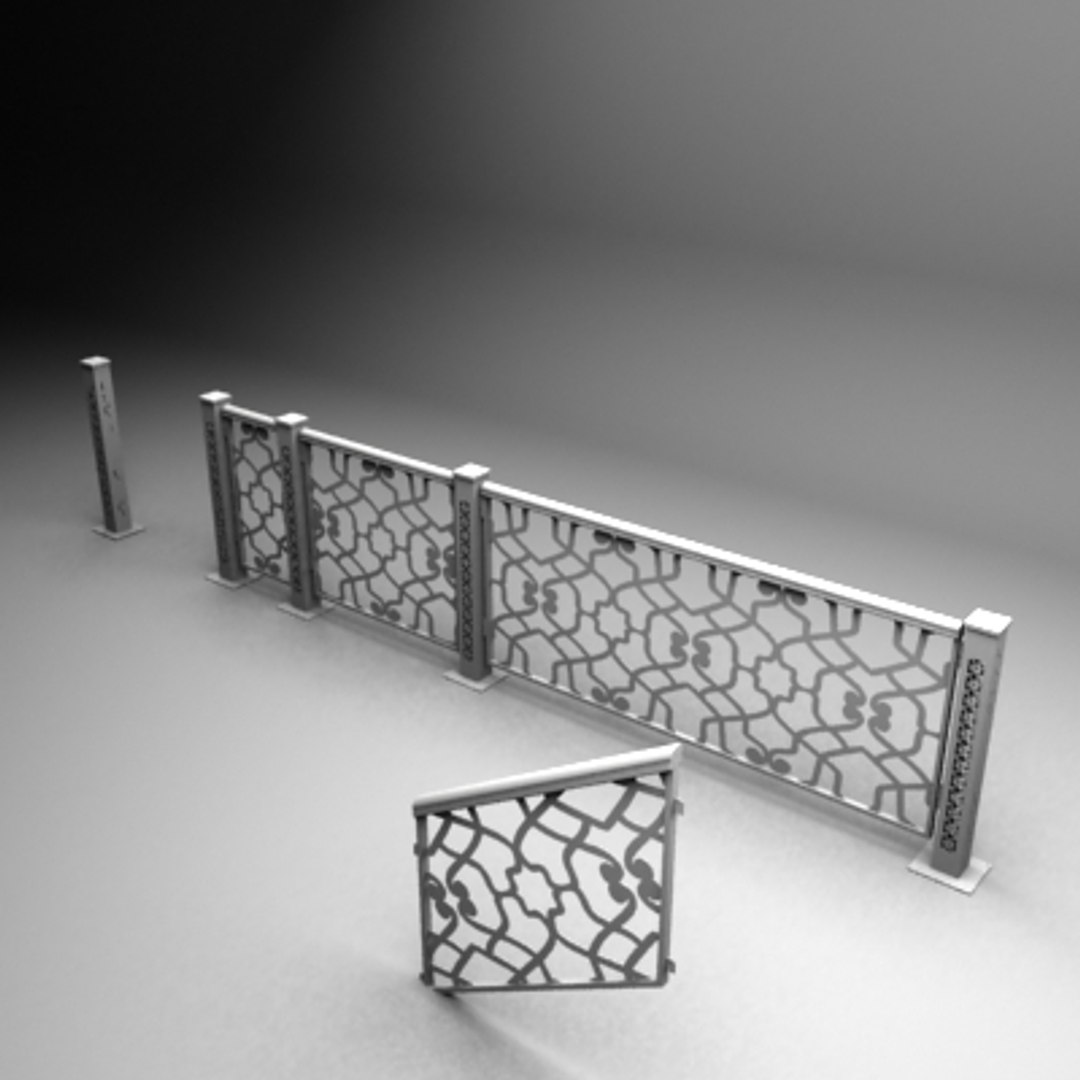 3d Handrail Model