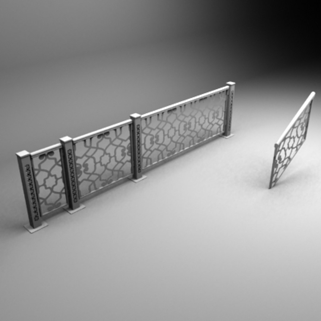 3d Handrail Model