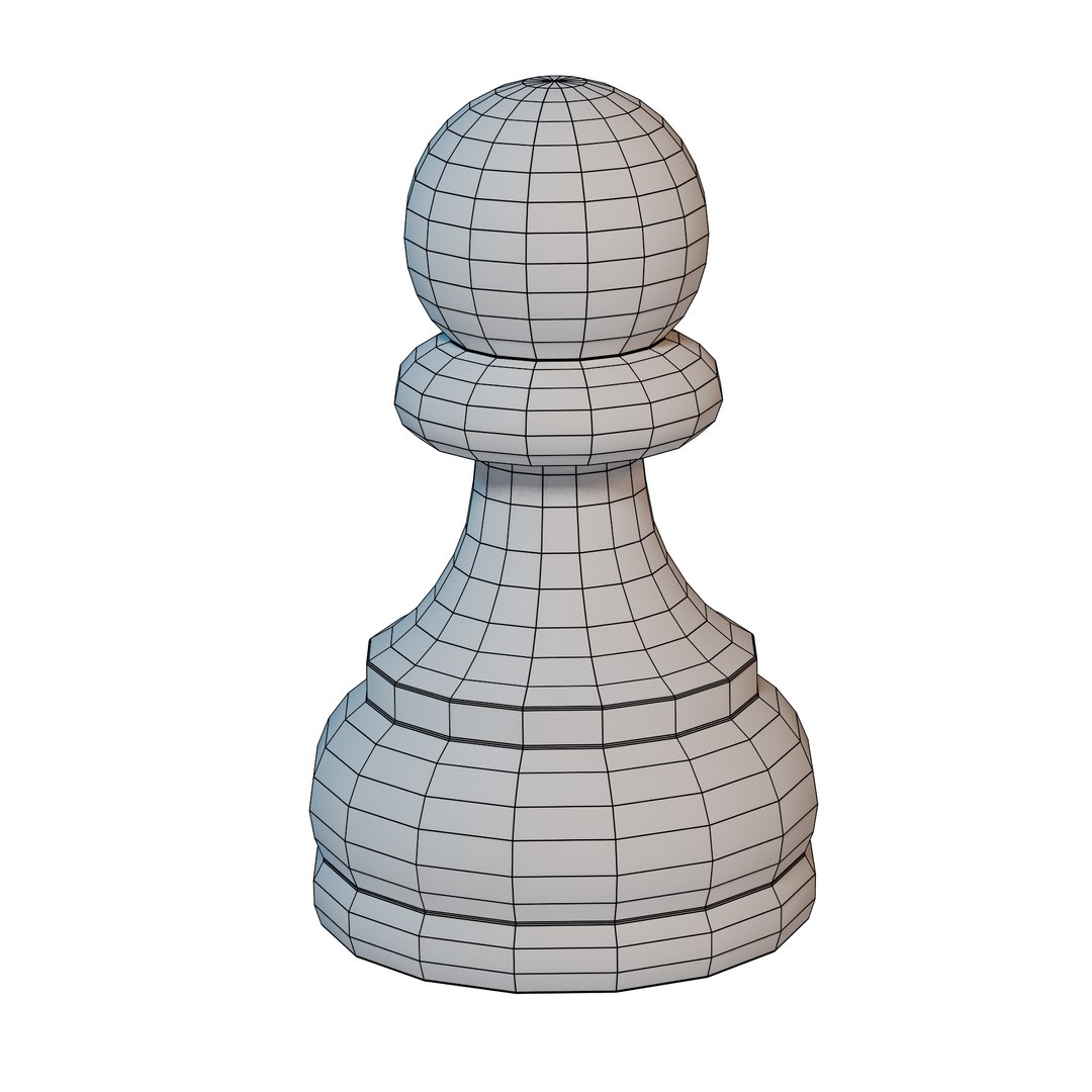 Chess Pawn 3D Model - TurboSquid 1250712
