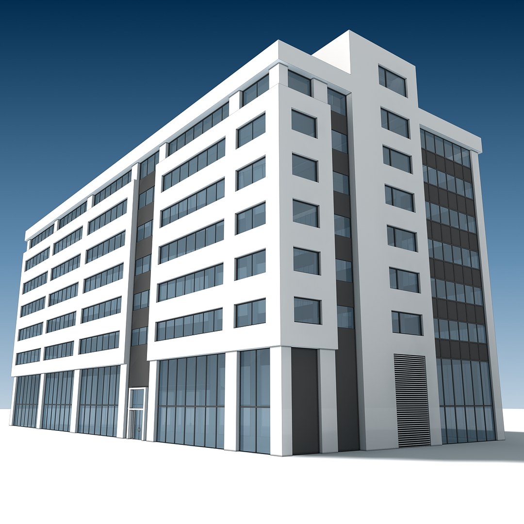 3D Building 29 - TurboSquid 1486645