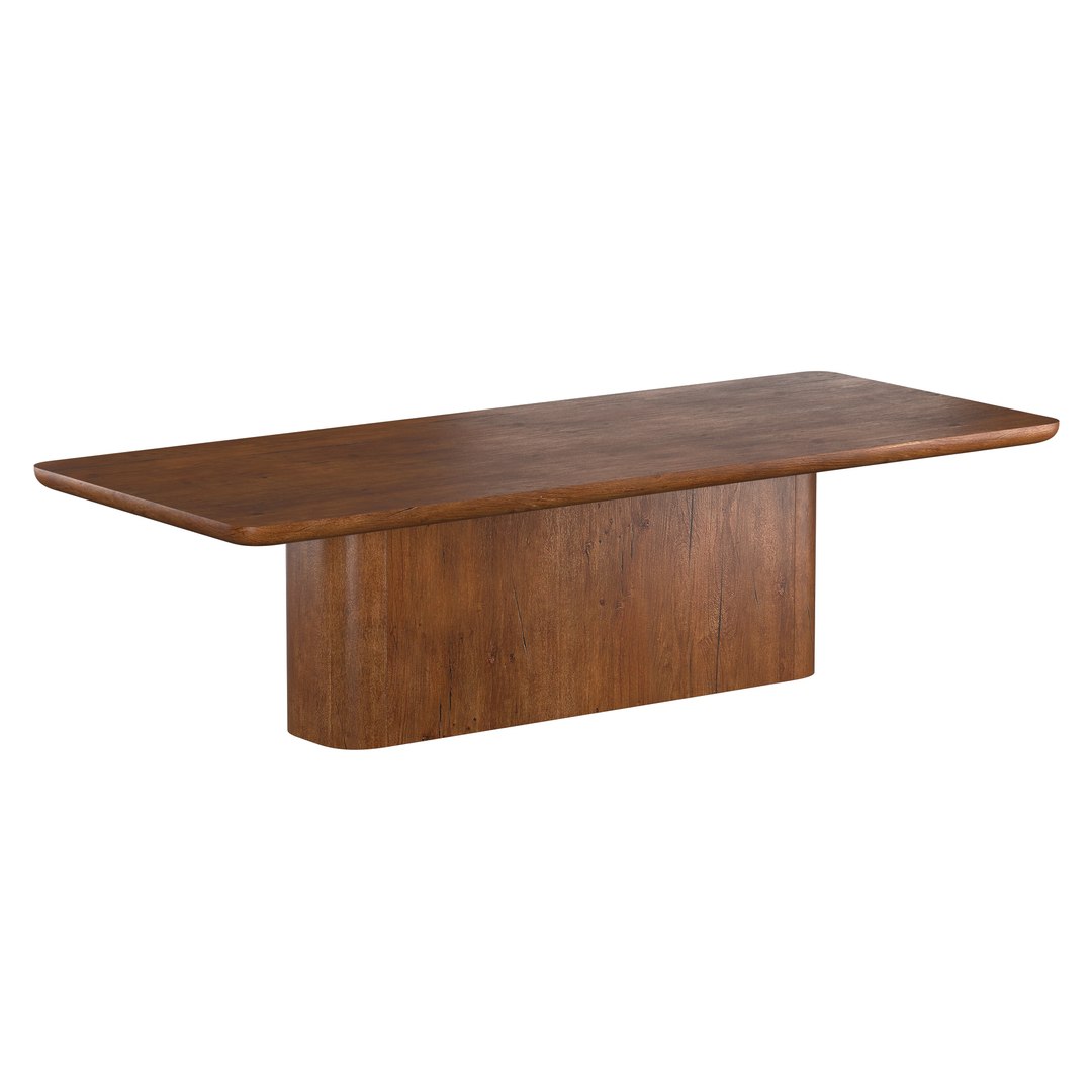 OSLO PEDESTAL RECTANGULAR DINING TABLE 3D - TurboSquid 1919875