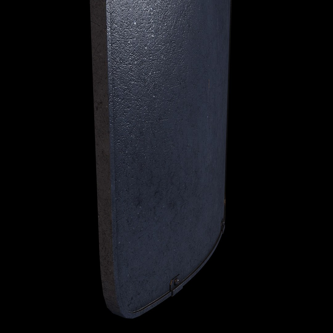riot ballistic shield 3d fbx
