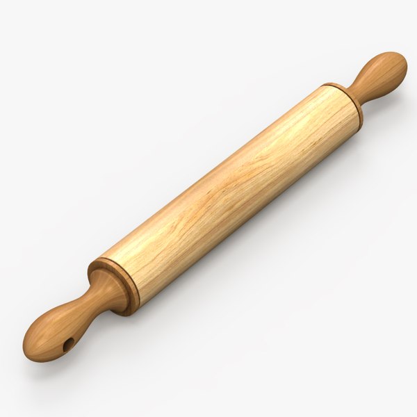 3d rolling pin model