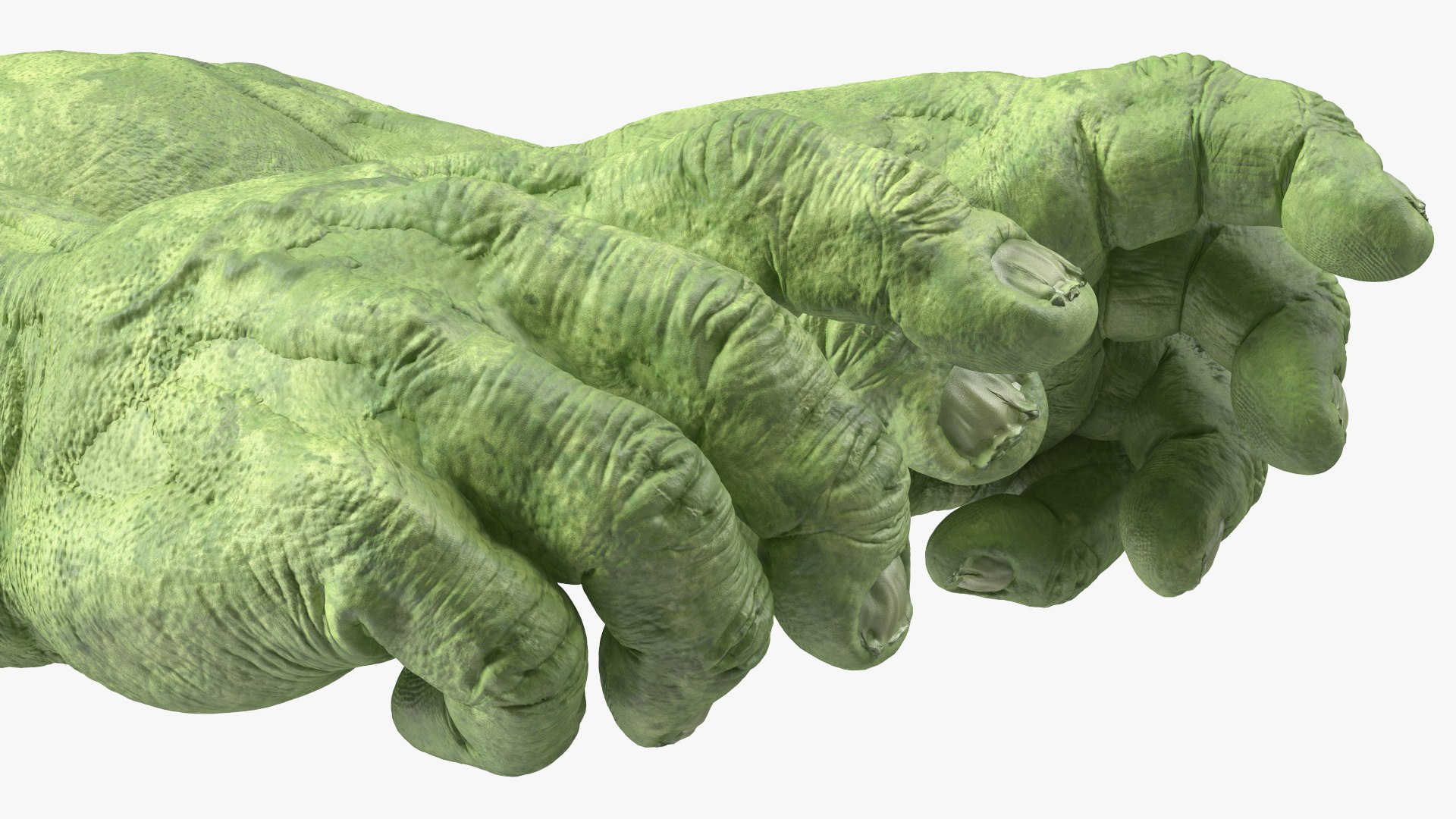 Hulk Hands Idle 3D model - TurboSquid 1902678