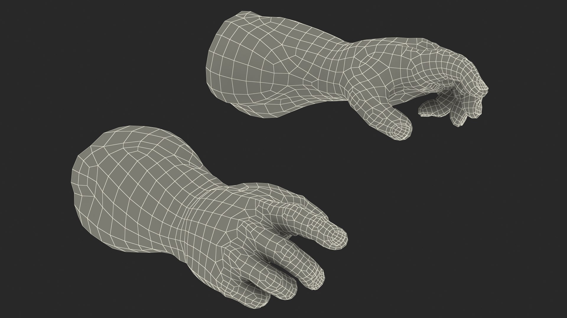 Hulk Hands Idle 3D model - TurboSquid 1902678